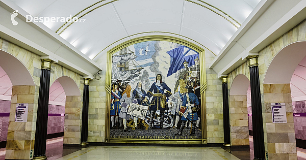 Metro v Petrohradu (Rusko) | Atlaspamatek.info